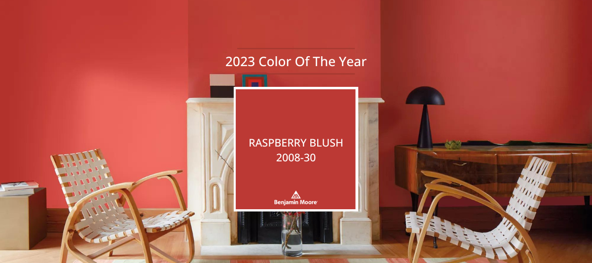 Benjamin Moore Color of the Year 2023: Raspberry Blush 2008-30 ...
